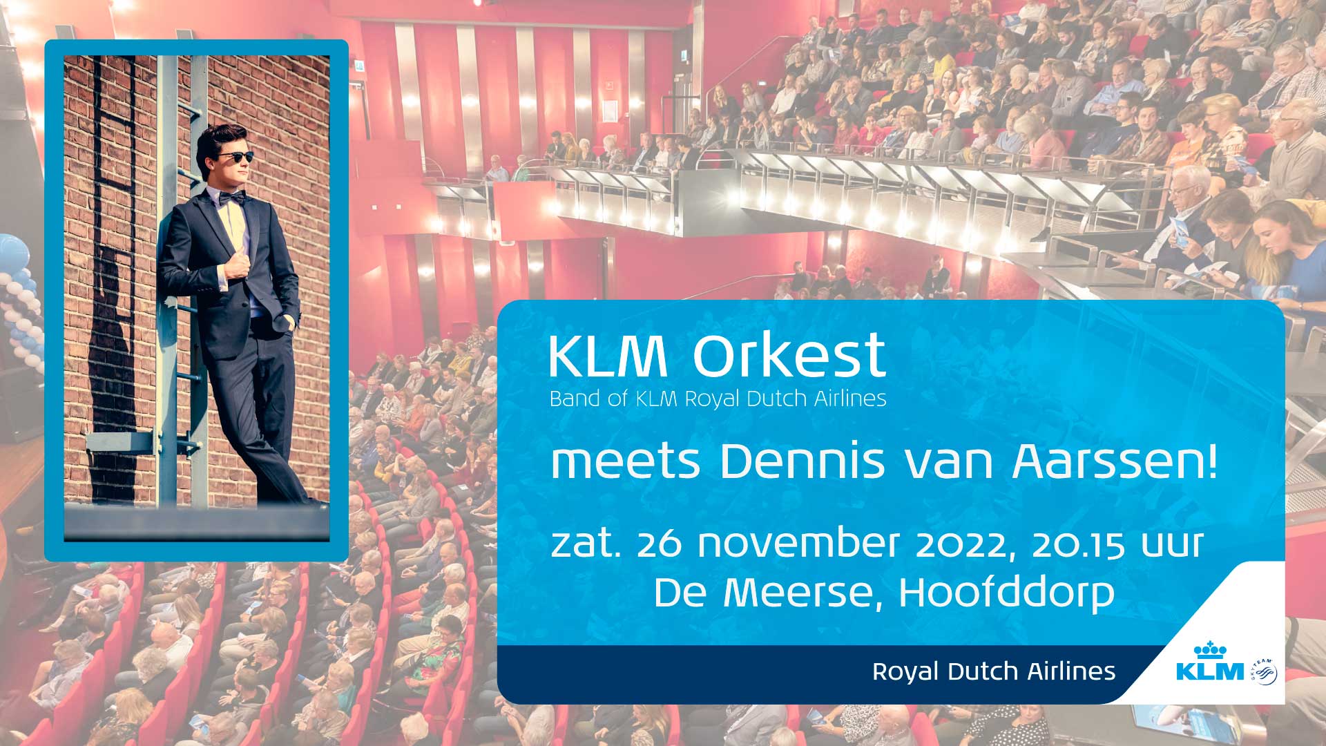 KLM Orkest meets Dennis van Aarssen | Visit Haarlemmermeer